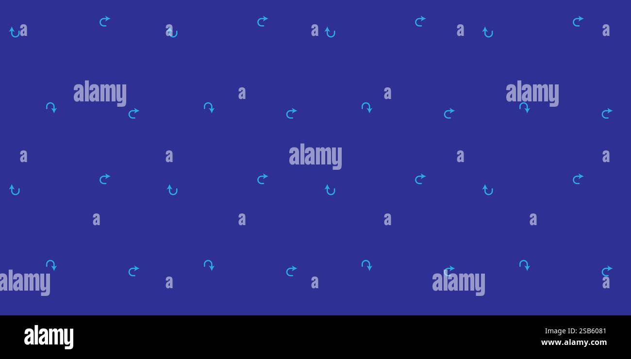 Small blue icons are arranged in a repeating pattern on a dark blue ...