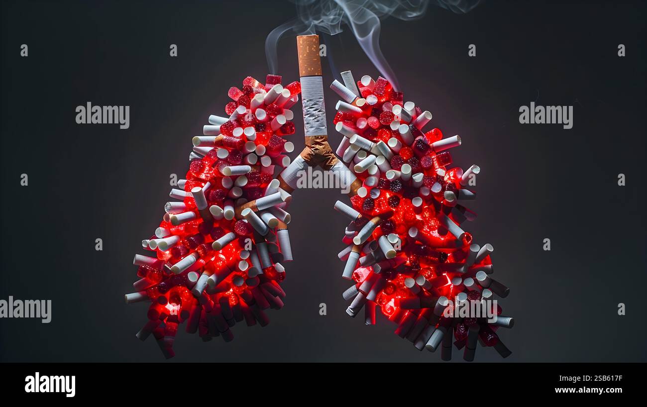 This striking image depicts a sobering visual metaphor for the ...