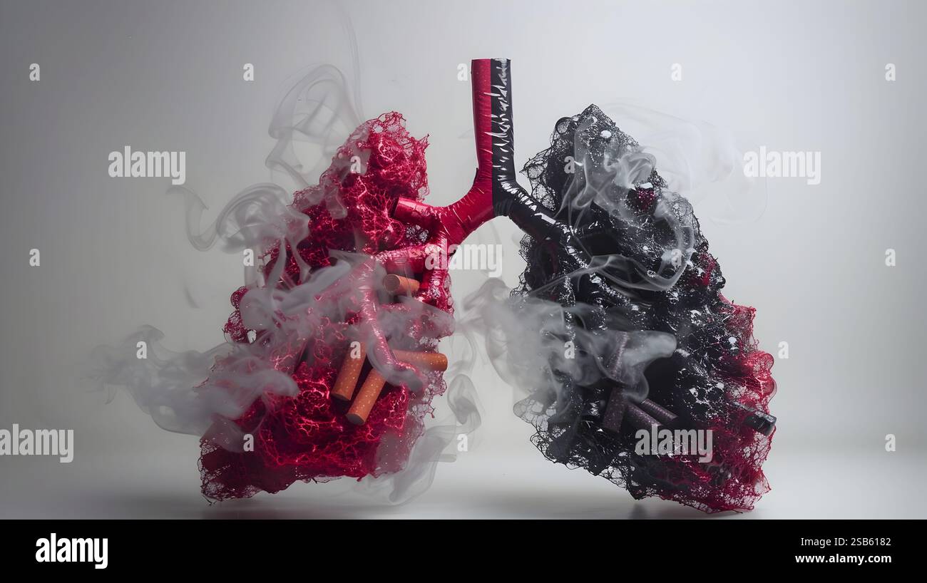 This striking digital image presents a poignant and sobering visual ...