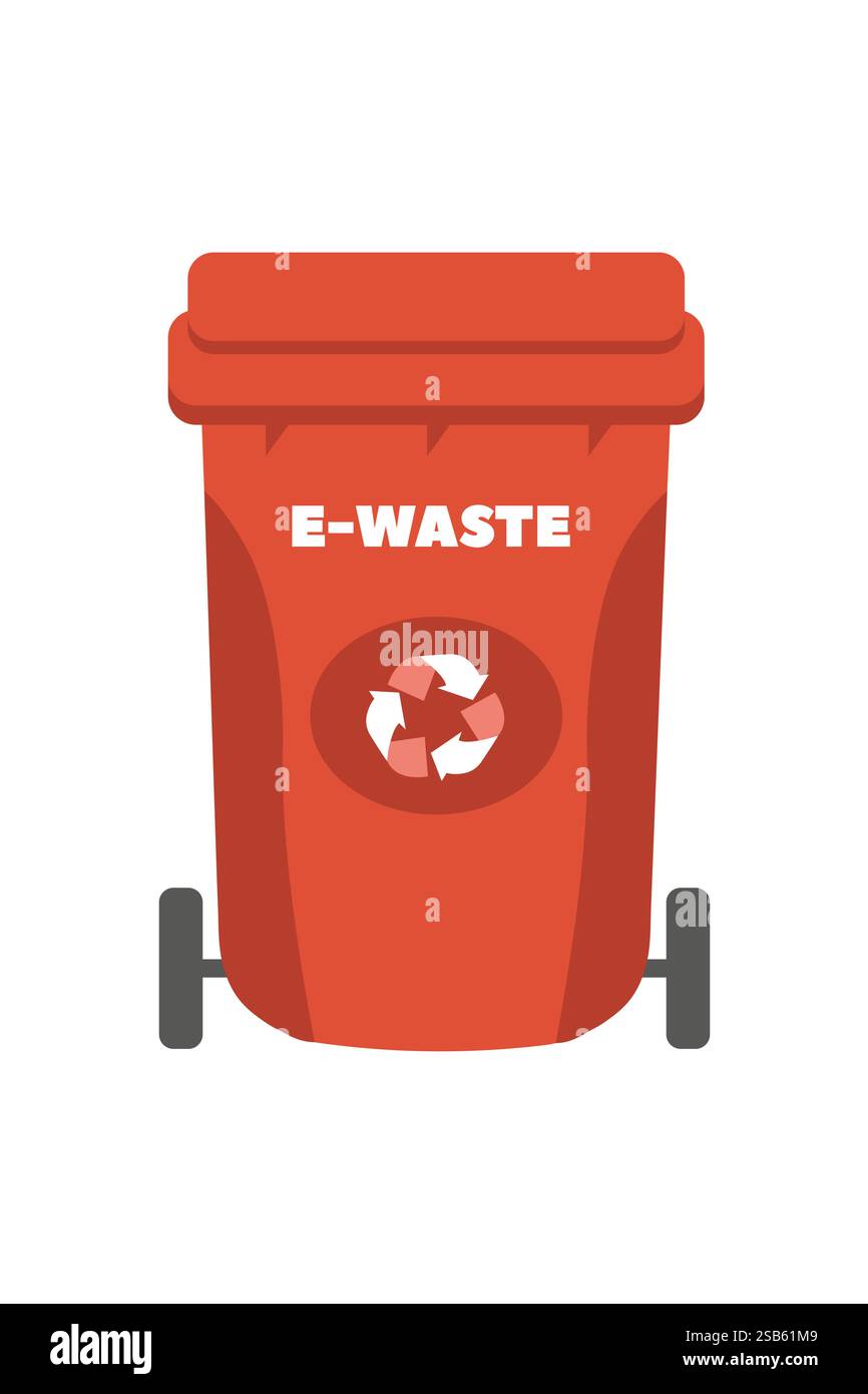 Responsible disposal of electronics Stock Vector Images - Alamy