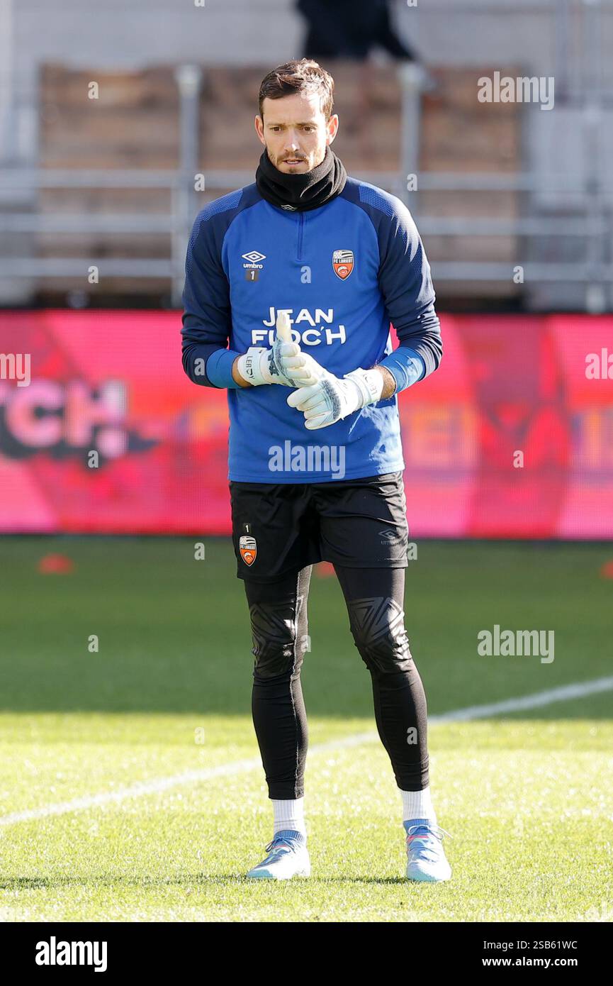 01 Benjamin LEROY (fcl) during the Ligue 2 BKT match between Red Star ...