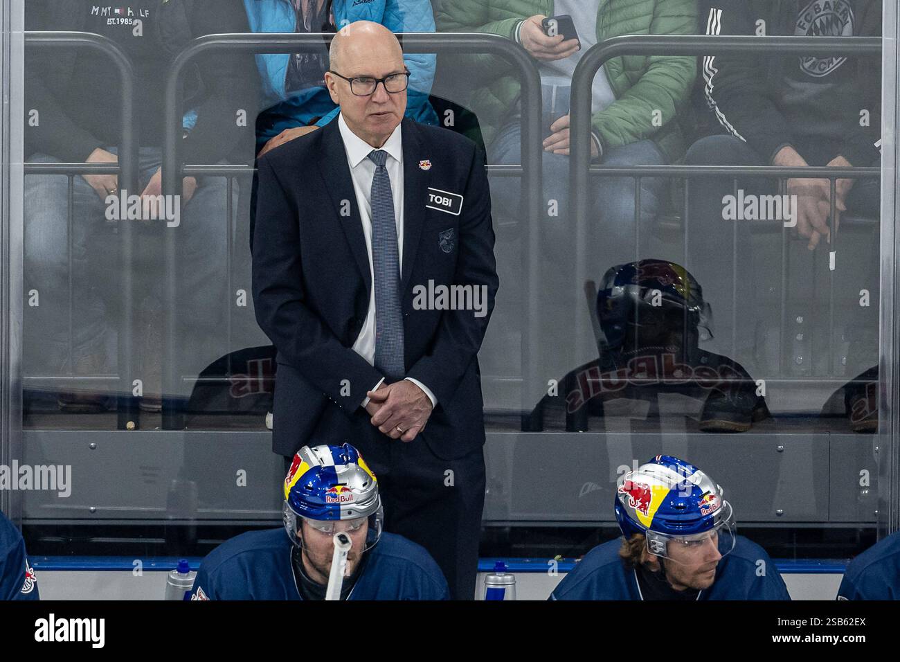 Don Jackson (Chef-Trainer, EHC Red Bull Muenchen). GER, EHC Red Bull ...