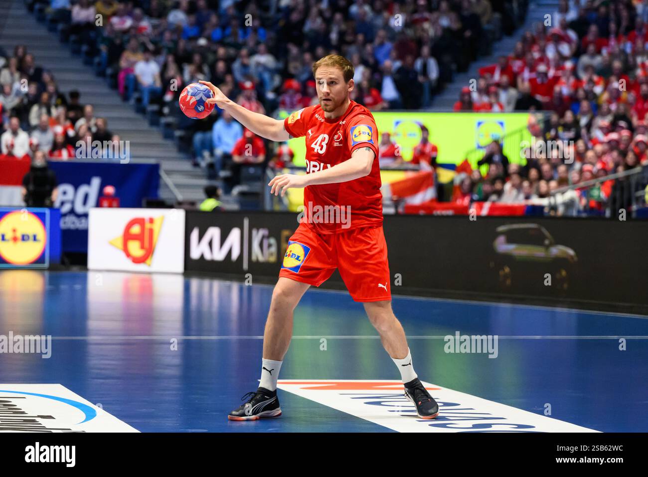 Oslo, Norway. 31st Jan, 2025. Simon Pytlick (43) of Denmark seen during ...