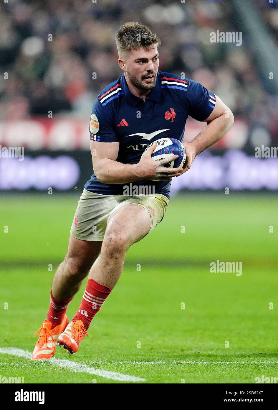 France's Gregory Alldritt during the Guinness Men's Six Nations match ...