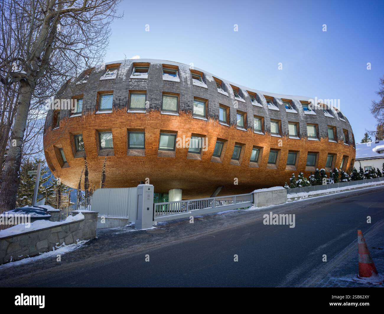 Chesa Futura Apartments House in St Moritz Switzerland designed by ...