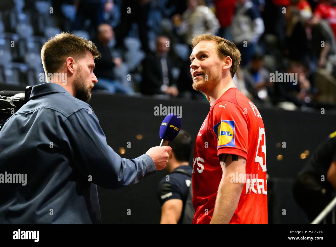 Oslo, Norway. 31st Jan, 2025. Simon Pytlick (43) of Denmark seen in the ...