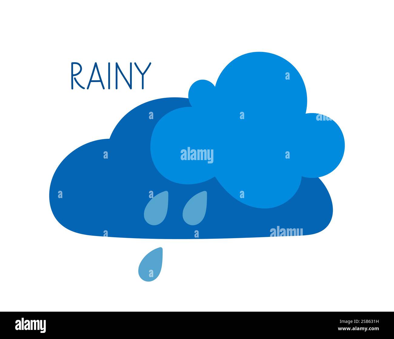 Rainfall formation Stock Vector Images - Alamy
