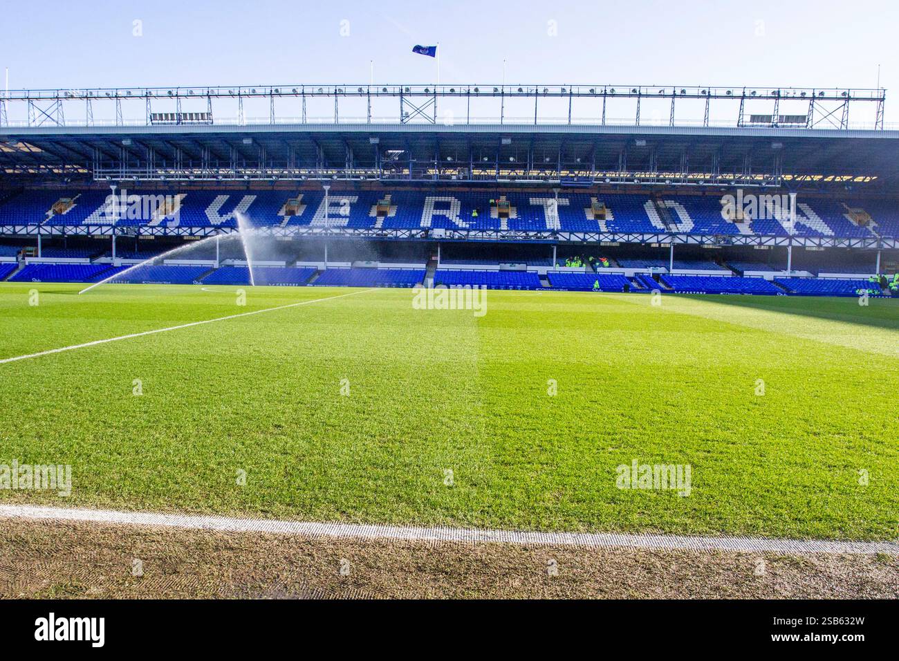 General view of Goodison Park stadium during the Premier League match ...