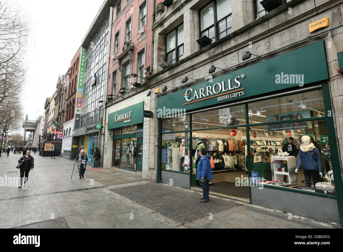 Dublin, Ireland - 21st January 2025 - Carroll's Irish Gift Store ...