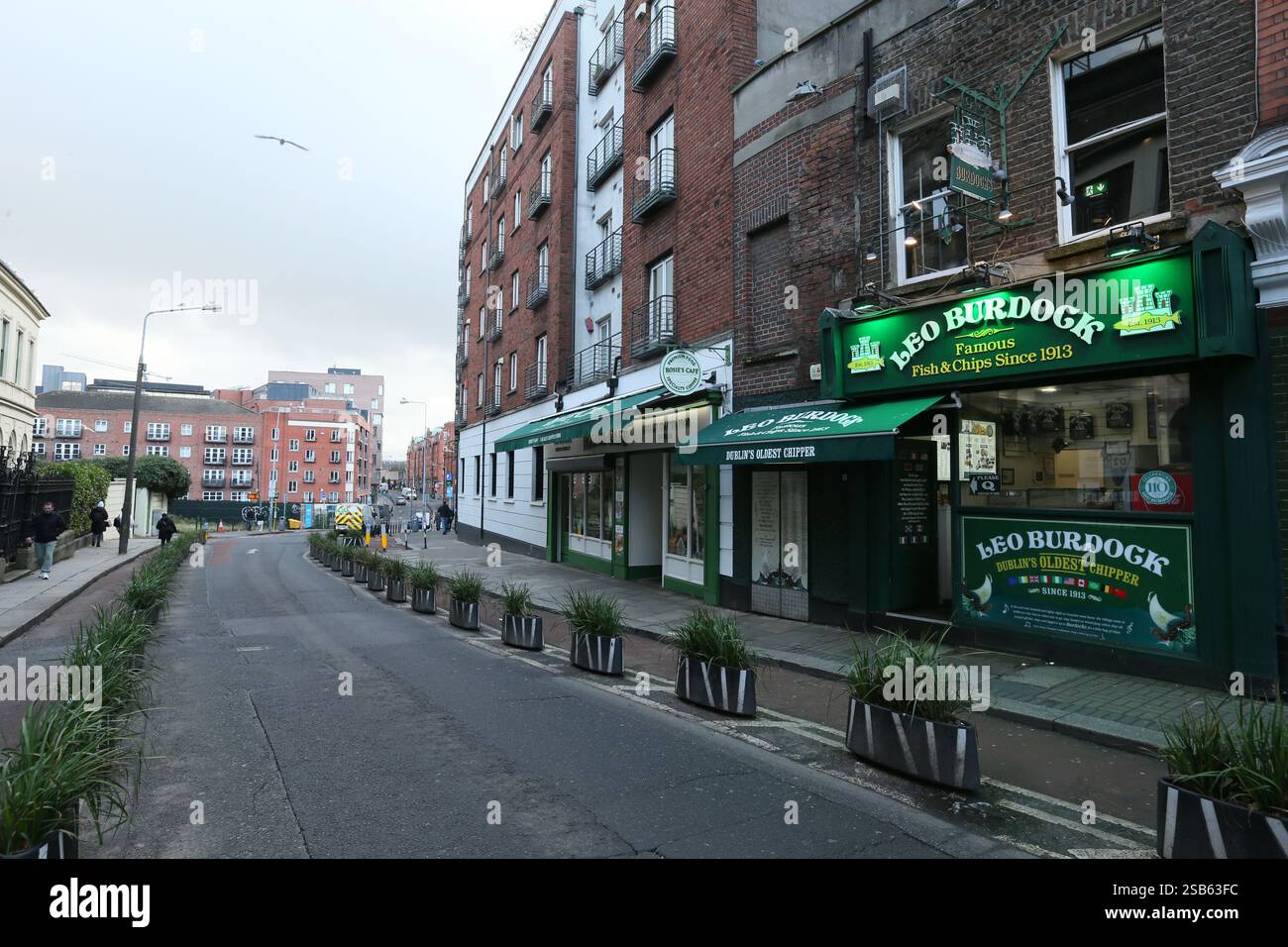 Dublin, Ireland - 21st January 2025 - Leo Burdock's famous Irish Fish ...