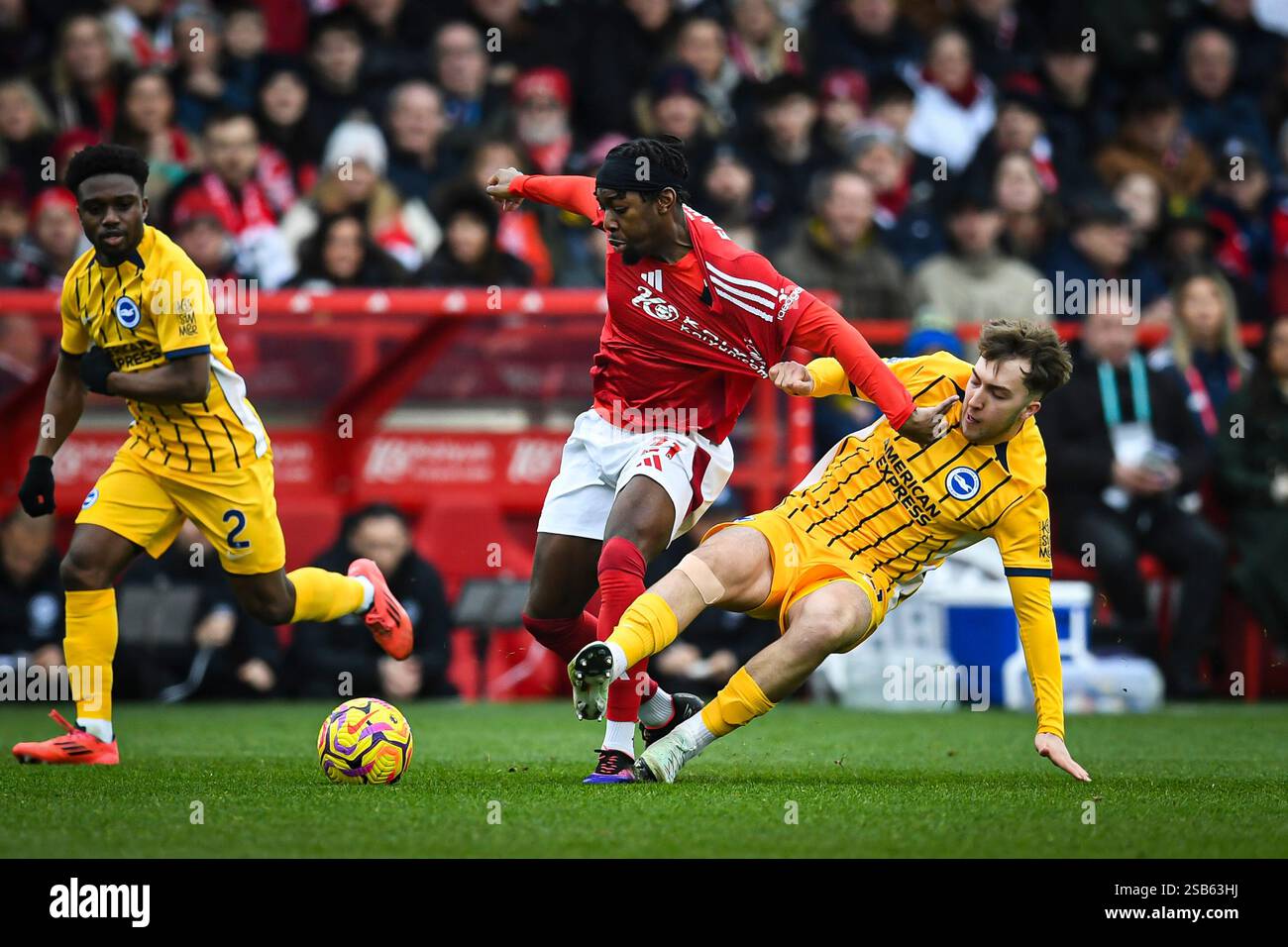 The City Ground, Nottingham, UK. 1st Feb, 2025. Premier League Football ...