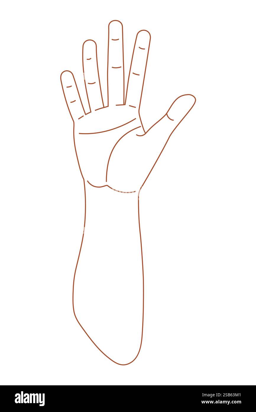 Webrealistic human hands, signs and gestures. Vector illustration Stock ...