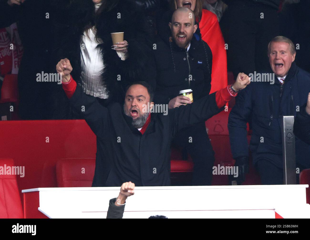 Nottingham, UK. 01st Feb, 2025. Forest owner Evangelos Marinakis ...