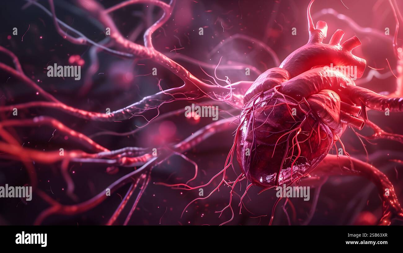 This captivating digital rendering showcases the intricate and vital ...