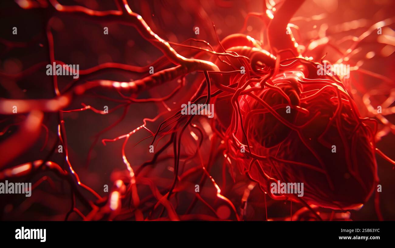 This visually striking image offers an and detailed rendering of the ...