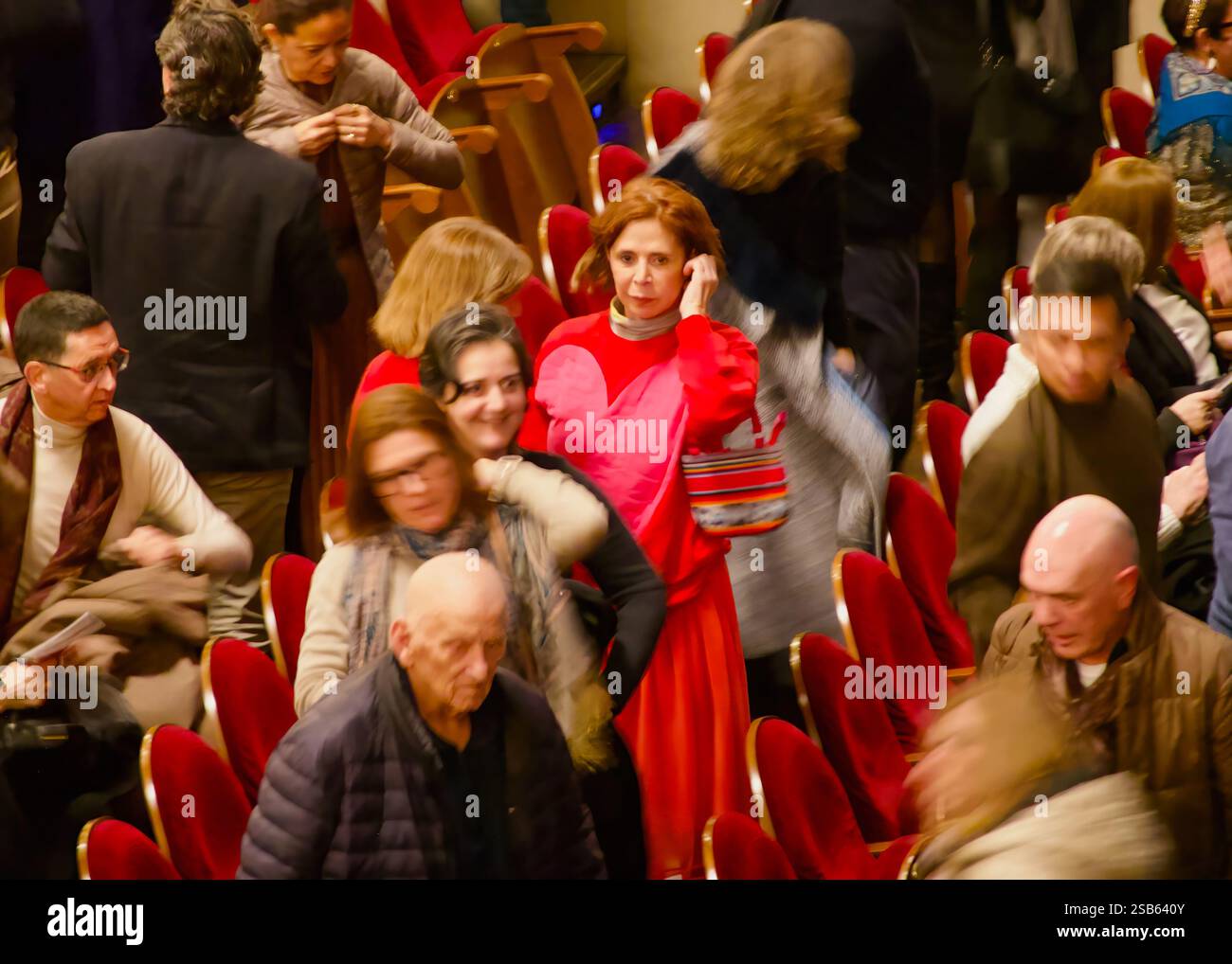 Spanish fashion designer and aristocrat Ágatha Ruiz de la Prada in the ...