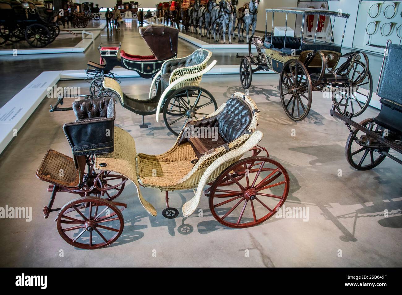 Lisbon Portugal 18th Jan 2025: the children's cabriolets in Royal ...