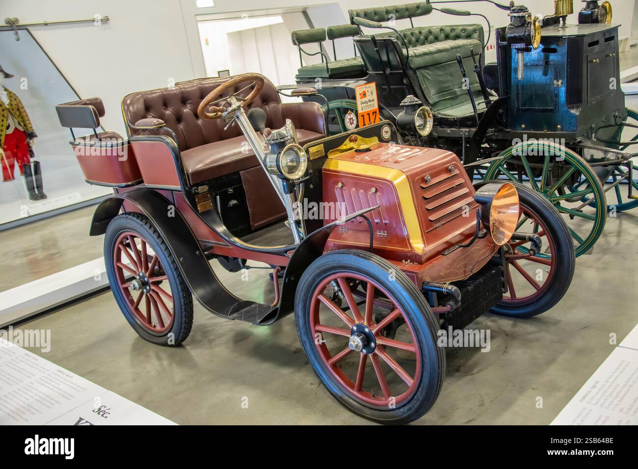 Lisbon Portugal 18th Jan 2025: the darracq in National Coach Museum ...