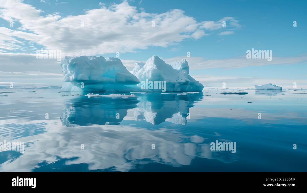 Captivating image showcasing the chilling beauty of the Arctic Ocean ...