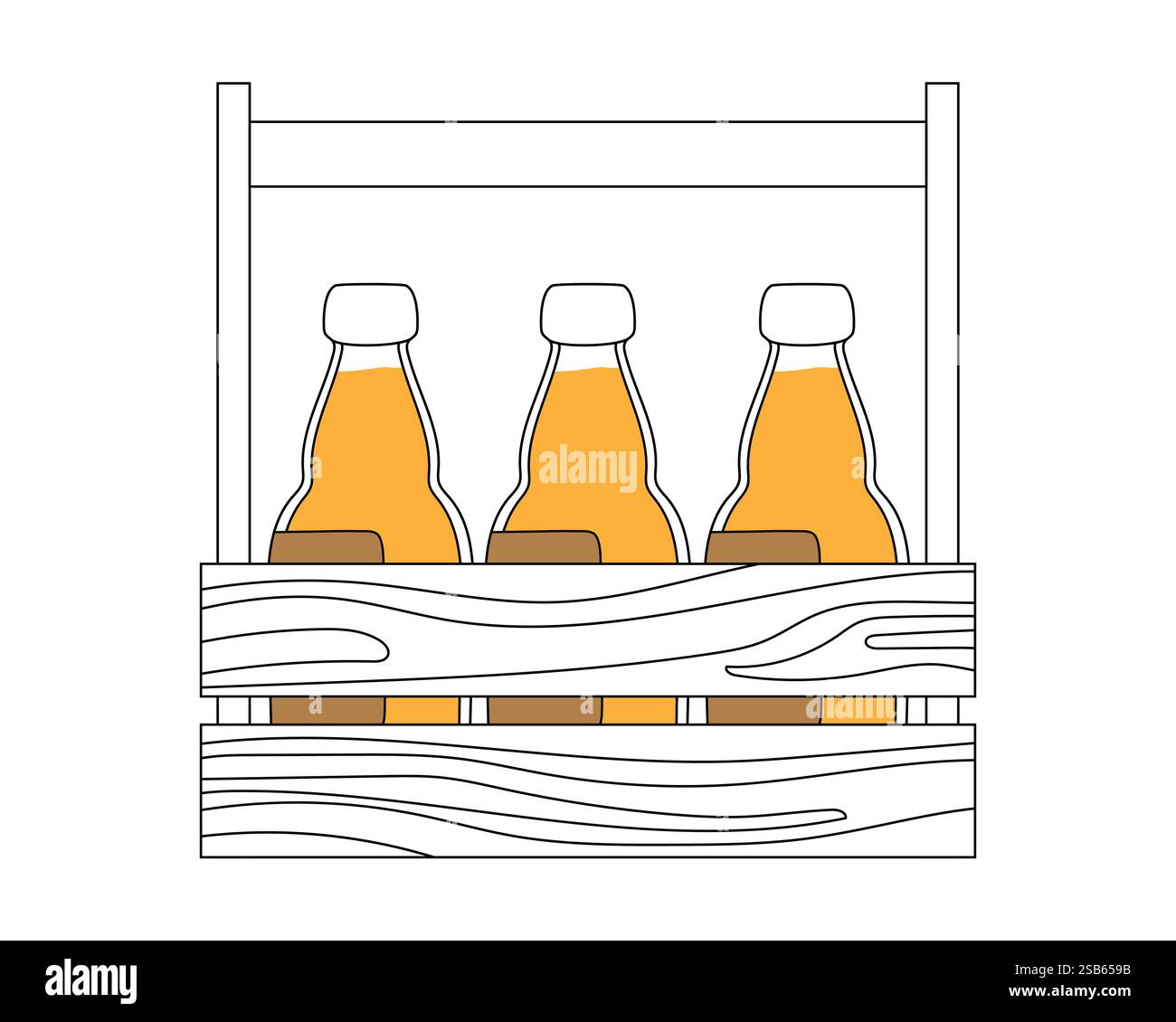 simple beer on large size simple vector design, beer on mug, barrel and ...