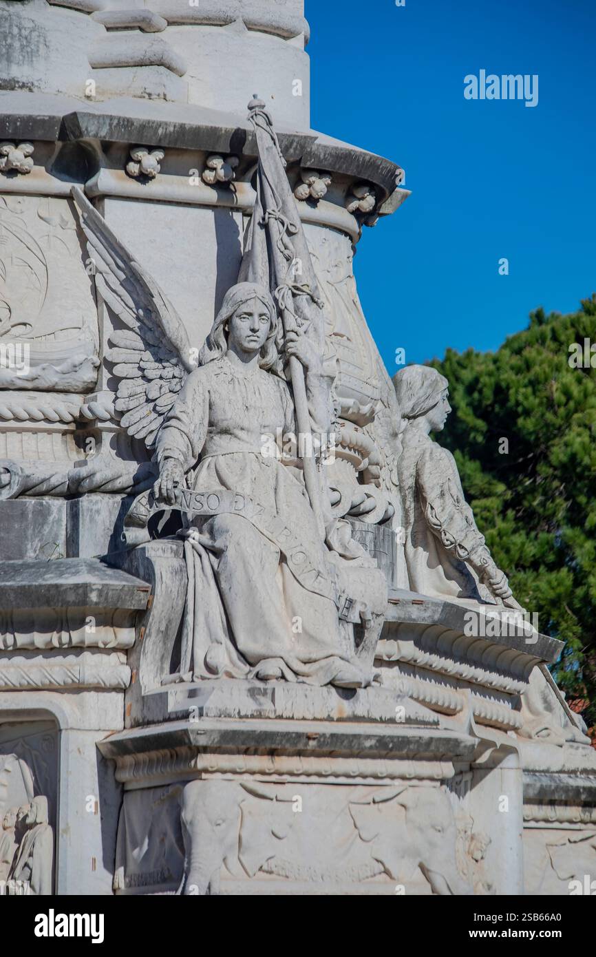 Lisbon Portugal 18th Jan 2025: Jardim Afonso de Albuquerque is a ...