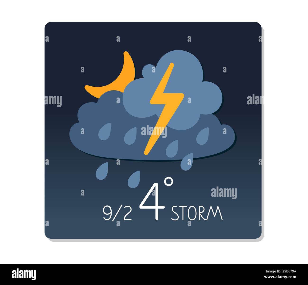 Storm precautions Stock Vector Images - Alamy