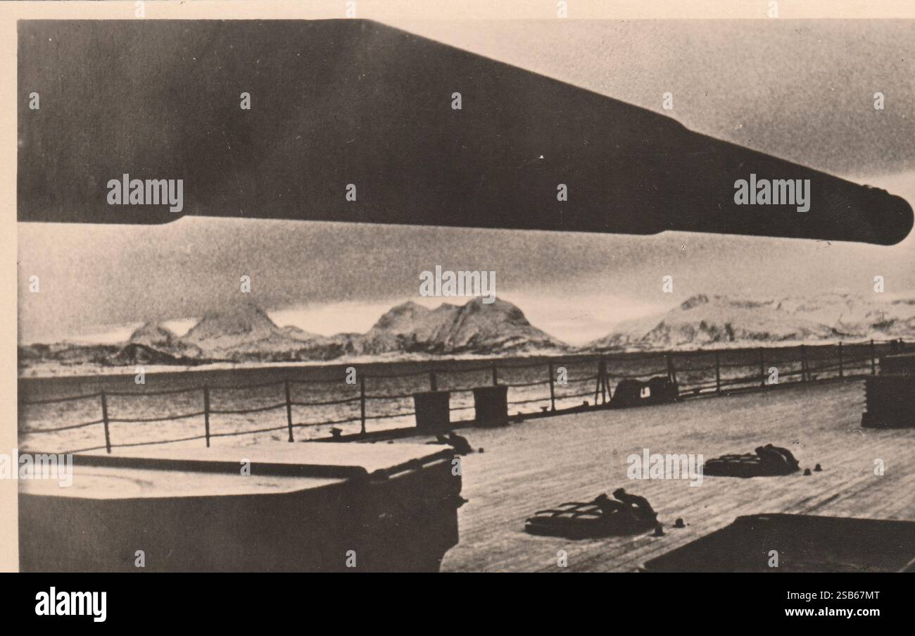 Historic WWII German Battleship Bismarck (circa 1940 Stock Photo - Alamy