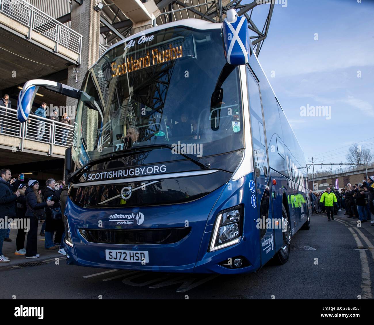 1st February 2025; Murrayfield Stadium, Edinburgh, Scotland: Six ...