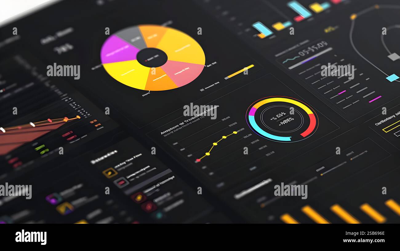 This image showcases an elegant and professional data visualization ...