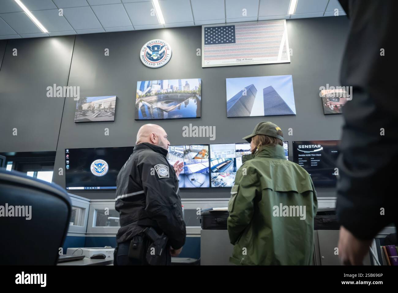 Derby, United States. 30 January, 2025. U.S Homeland Security Secretary ...