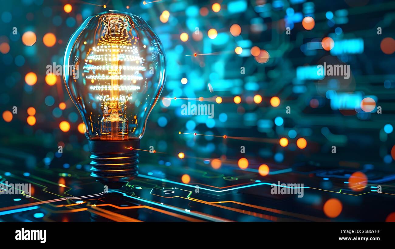 This visually striking image depicts a futuristic interpretation of a ...