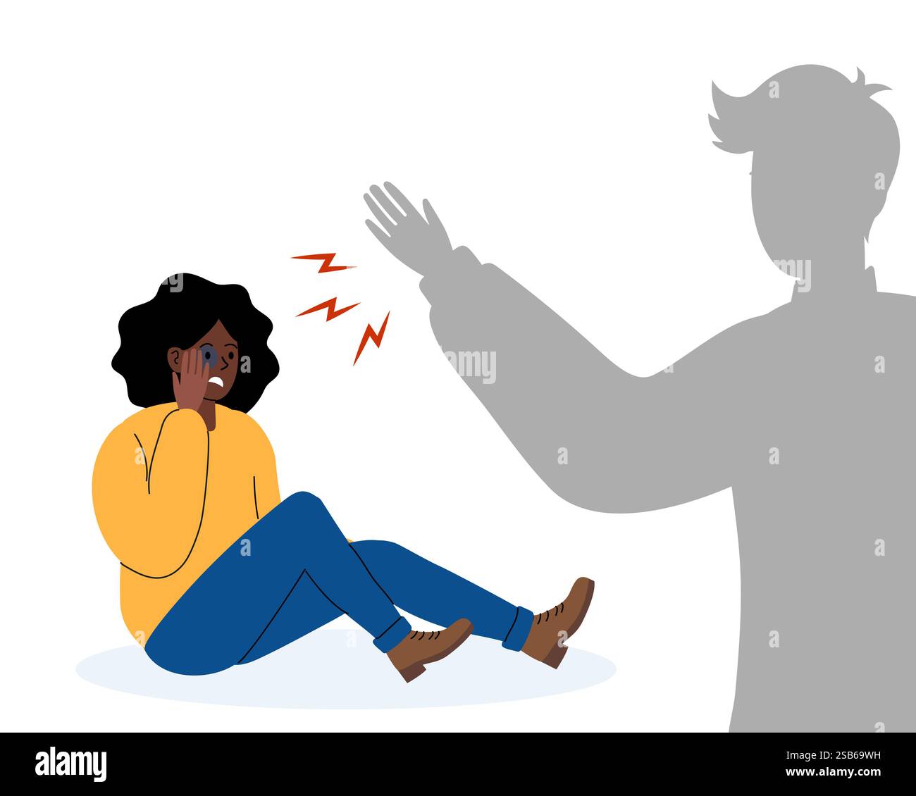 Distressing situation Stock Vector Images - Alamy