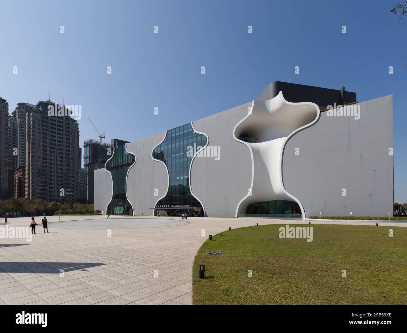 The National Taichung Theater, an opera house in Taichung, Taiwan ...
