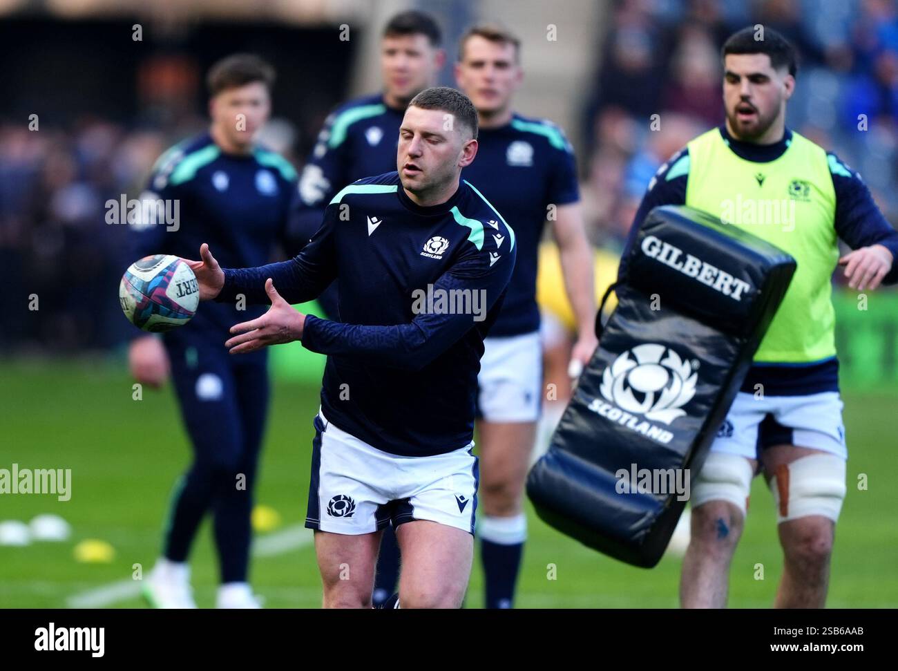 Scotland's Finn Russell ahead of the Guinness Six Nations match at ...