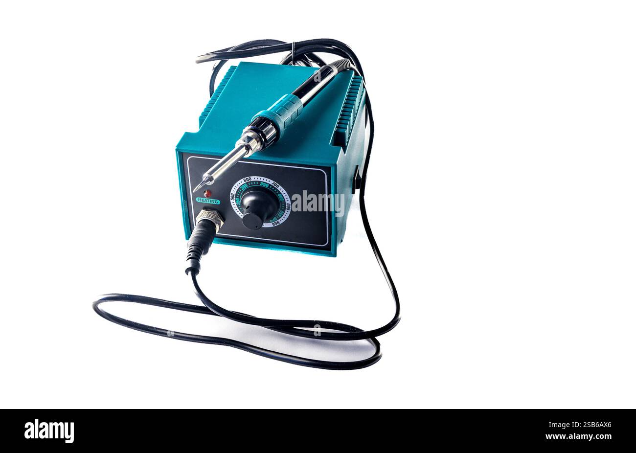 Transformer soldering station, isolated on white background ...