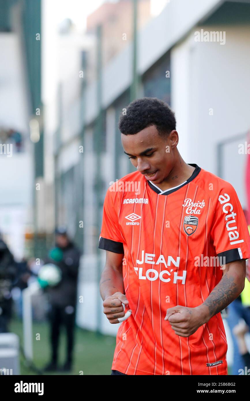 22 Eli Junior KROUPI (fcl) during the Ligue 2 BKT match between Red ...