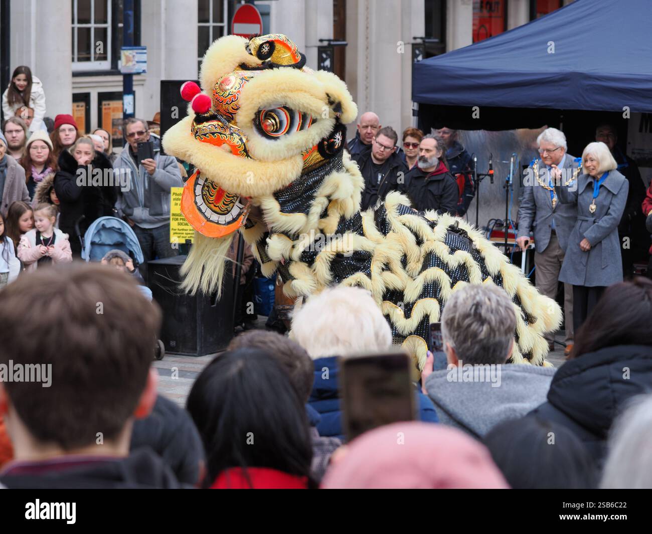 Maidstone, Kent, UK. 1st Feb, 2025. Chinese New Year celebrations in ...