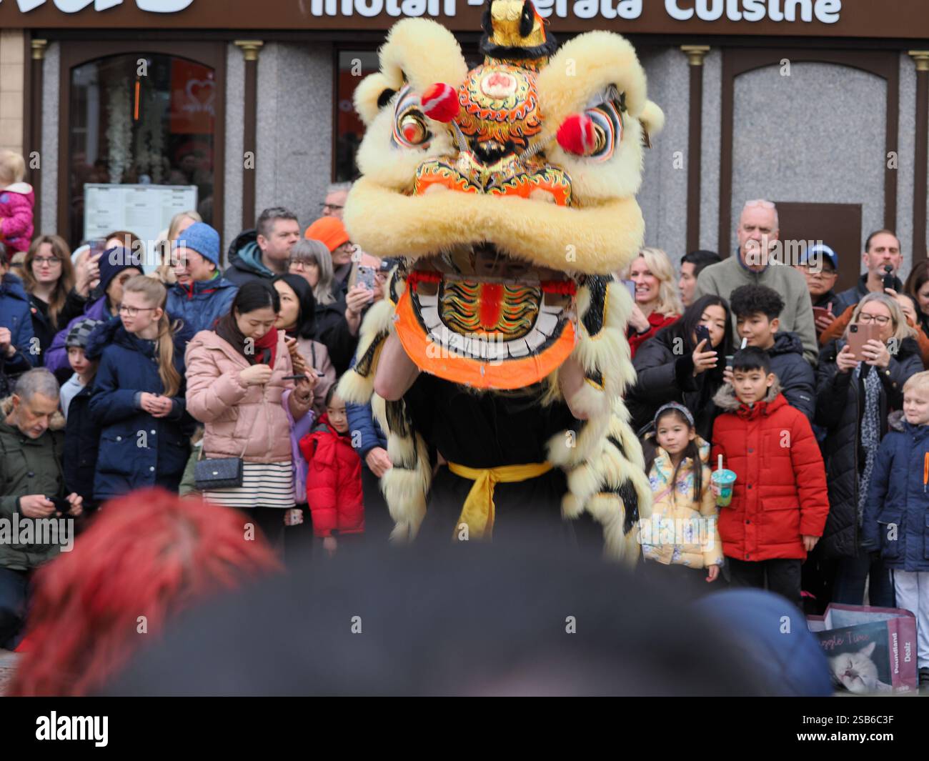 Maidstone, Kent, UK. 1st Feb, 2025. Chinese New Year celebrations in ...