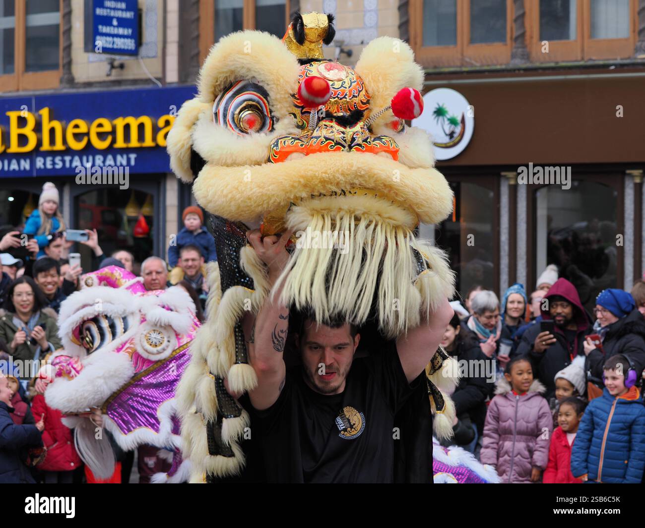 Maidstone, Kent, UK. 1st Feb, 2025. Chinese New Year celebrations in ...