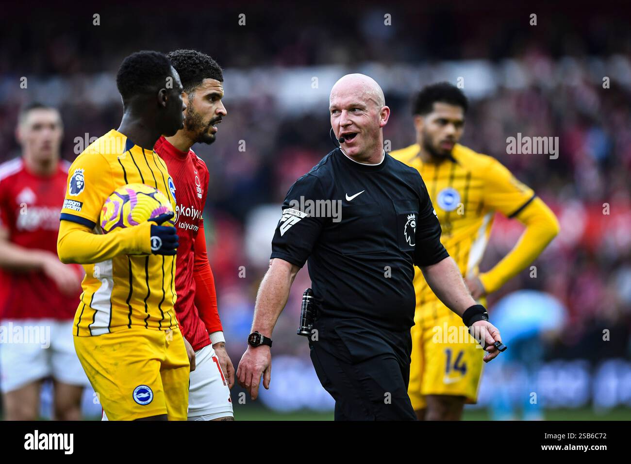 The City Ground, Nottingham, UK. 1st Feb, 2025. Premier League Football ...
