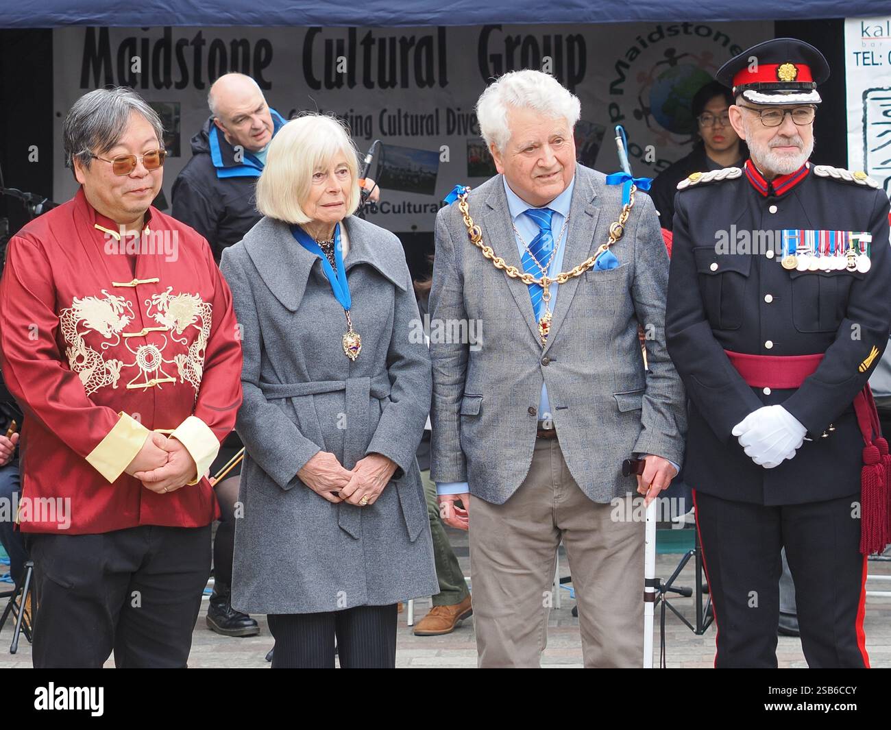 Maidstone, Kent, UK. 1st Feb, 2025. Chinese New Year celebrations in ...