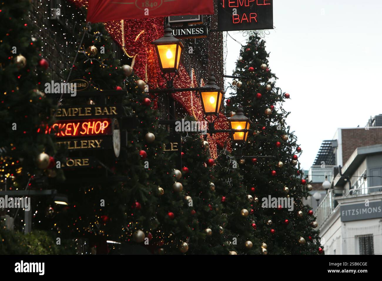 Dublin, Ireland - 28th January 2025 - a view of the facade of The ...