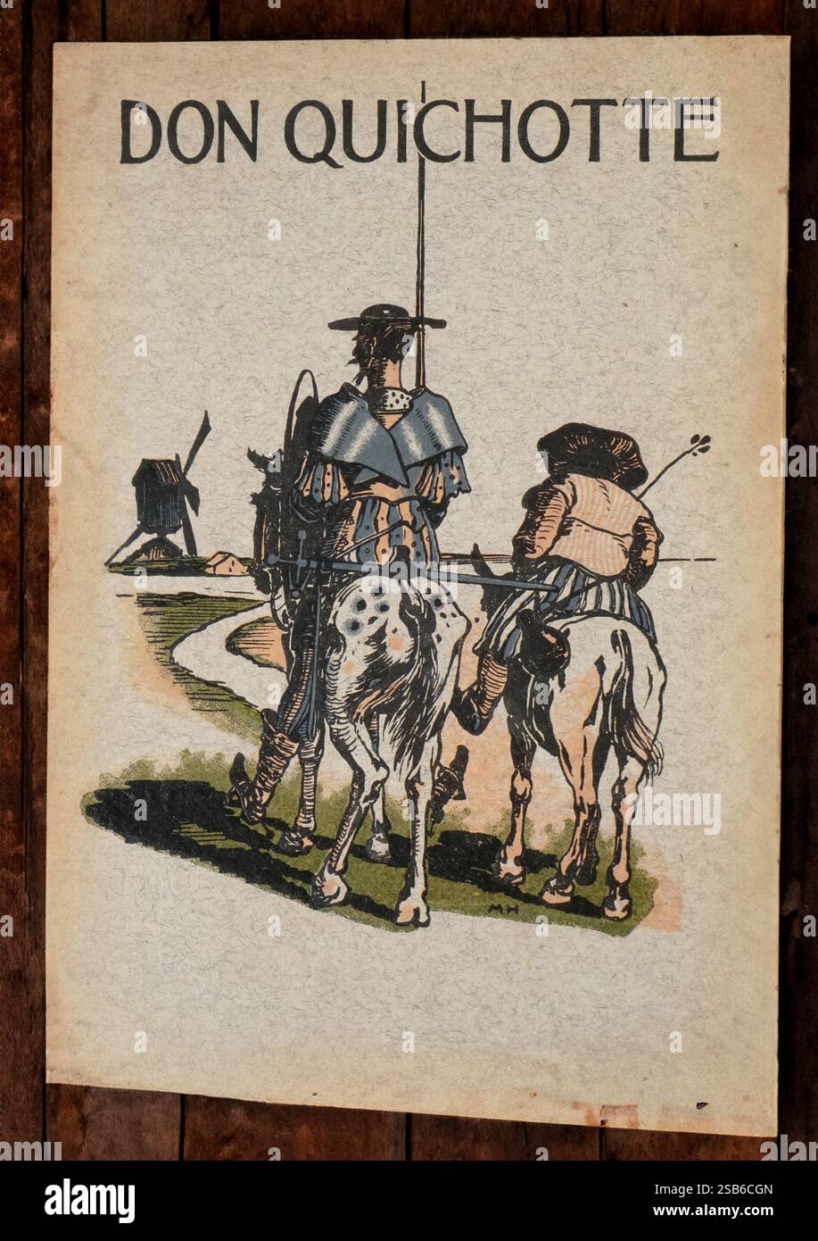 Don quixote book cover hi-res stock photography and images - Alamy