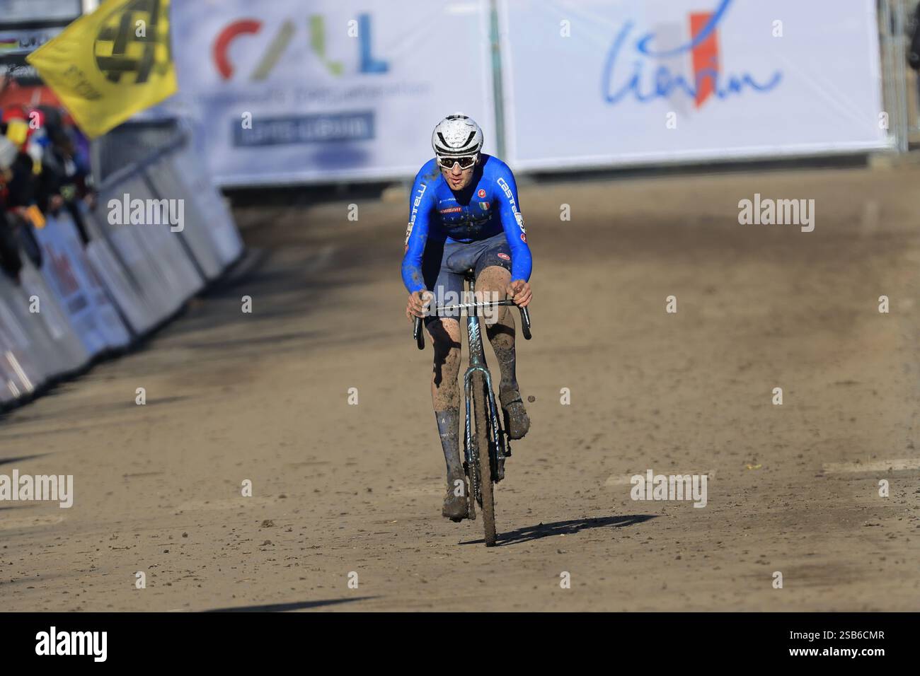 Lievin, France. 01st Feb, 2025. 2025 ciclo-cross world championships ...