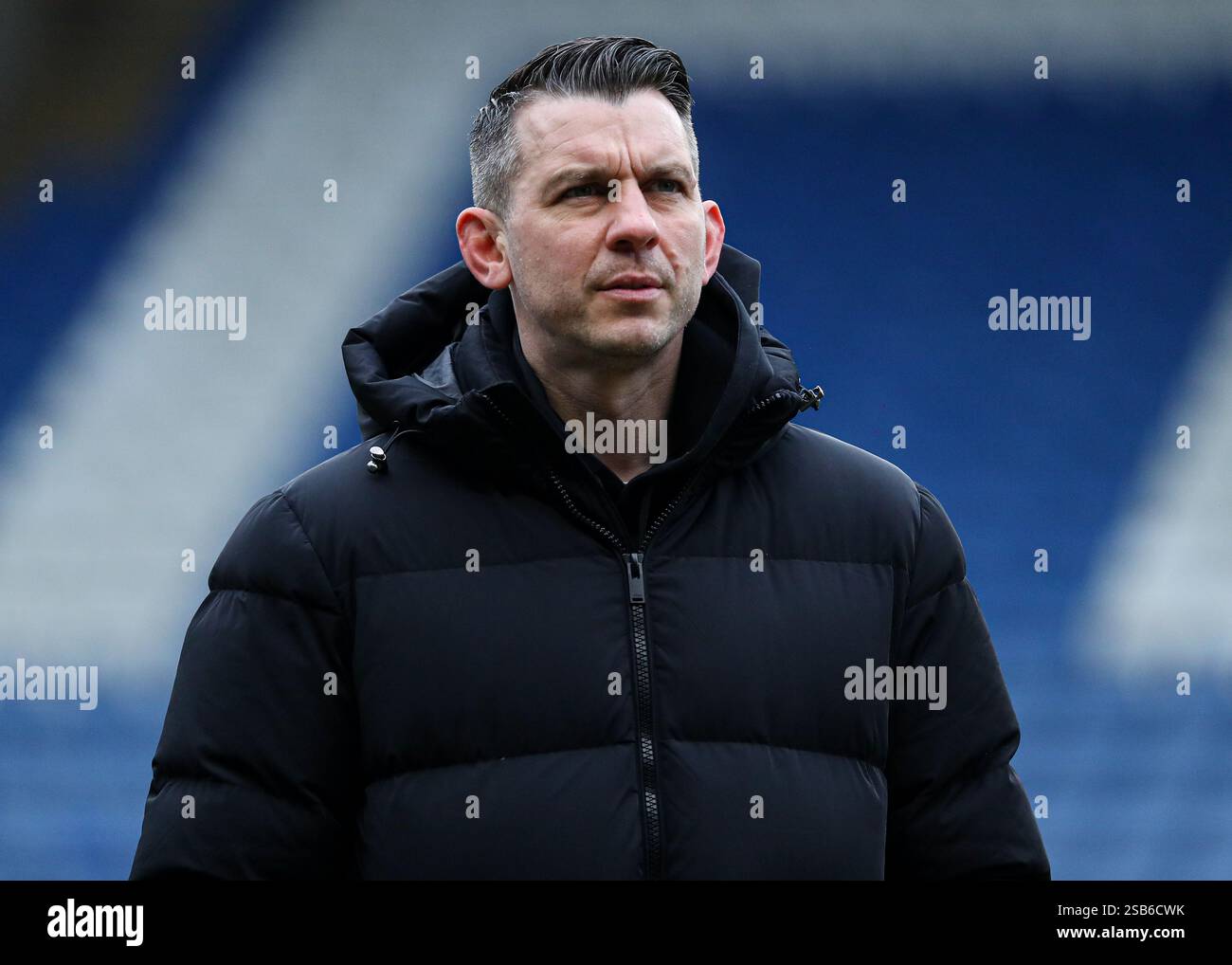 Sheffield, UK. 01st Feb, 2025. Matt Bloomfield manager of Luton Town ...