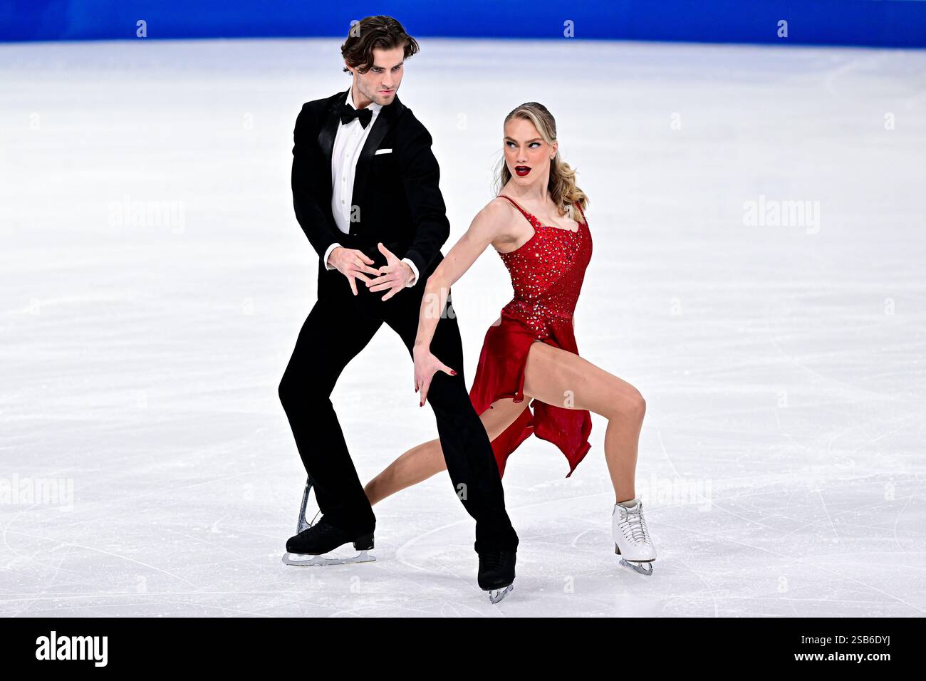 Tallinn, Estonia. 1st Feb 2025. Phebe BEKKER & James HERNANDEZ (GBR ...