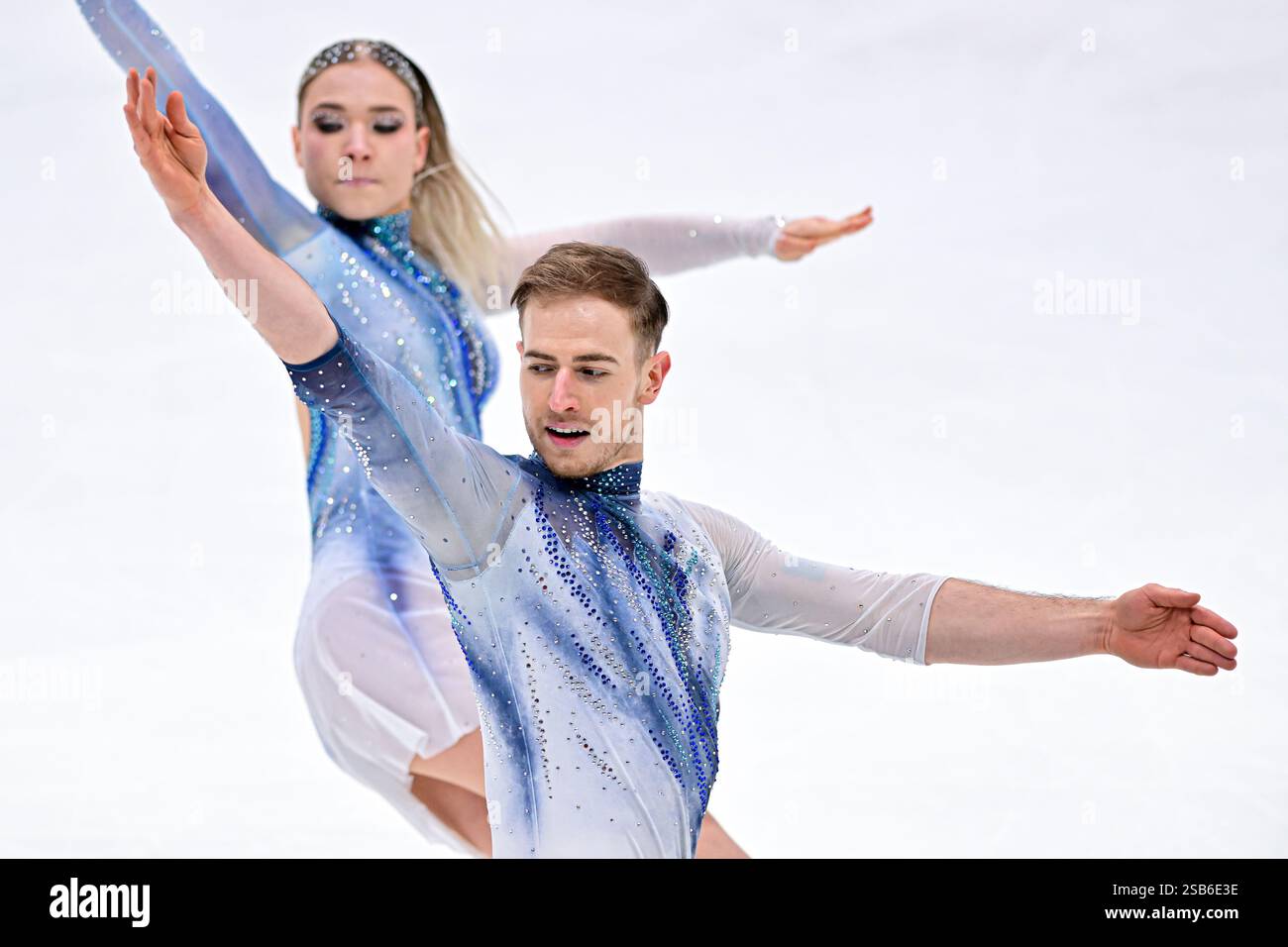 Natalie TASCHLEROVA & Filip TASCHLER (CZE), during Ice Dance Free Dance ...