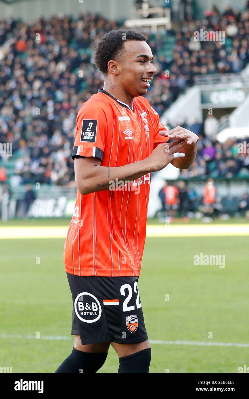 22 Eli Junior KROUPI (fcl) during the Ligue 2 BKT match between Red ...