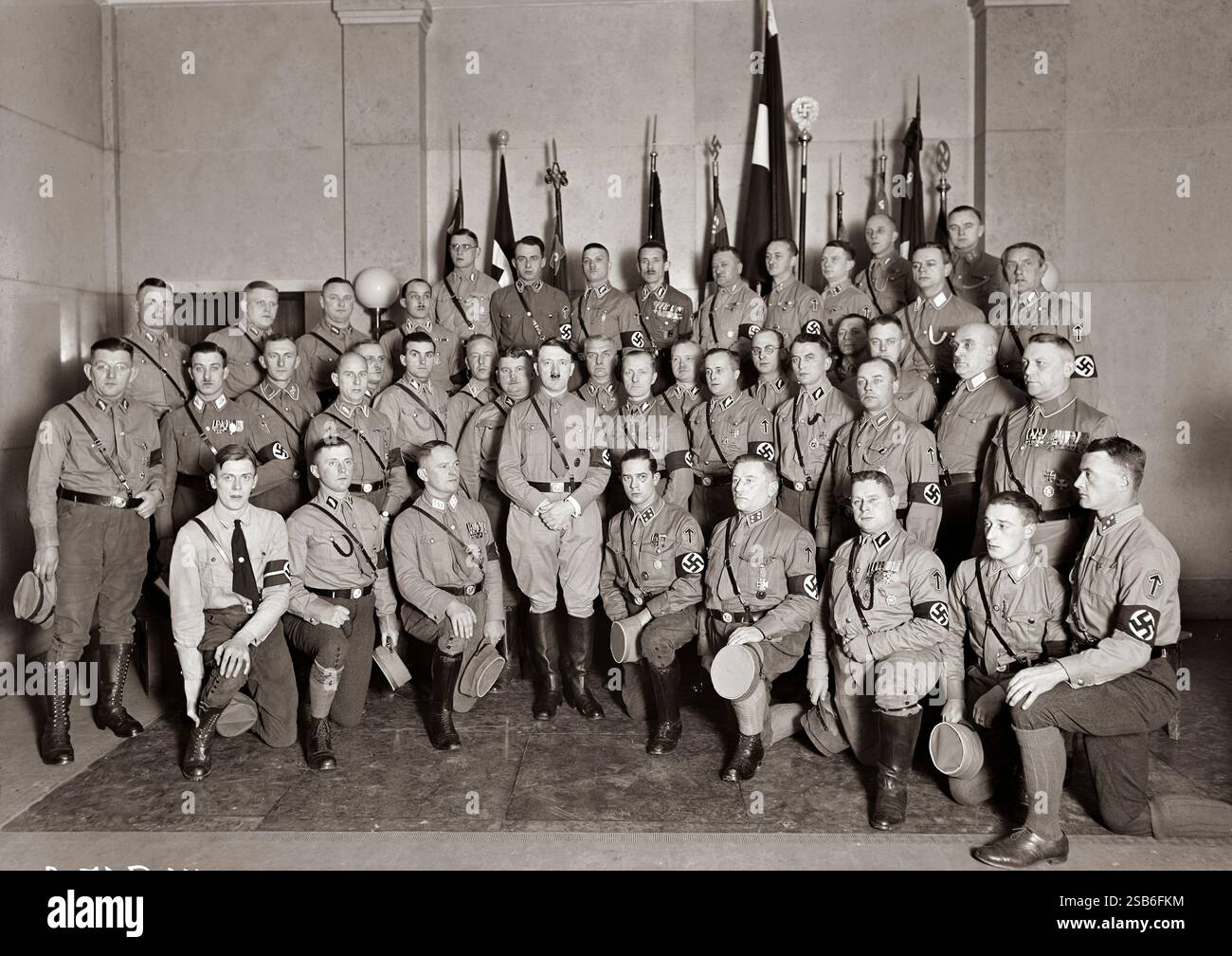 Adolf Hitler at Nazi Party rally Stock Photo - Alamy