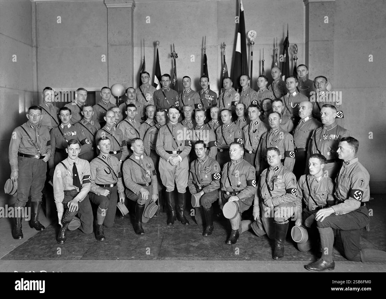 Adolf Hitler at Nazi Party rally Stock Photo - Alamy
